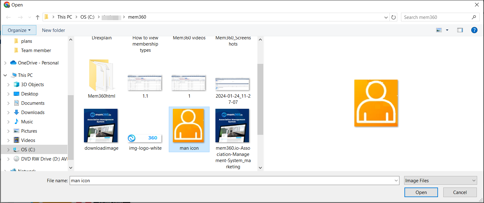 Updating Profile Image
